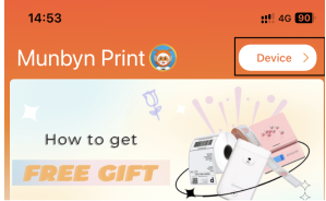 How to use the app to connect to the printer – MUNBYN Help Center