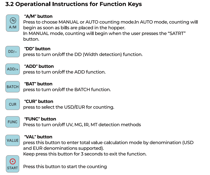 IMC07 Display and operational interface – MUNBYN Help Center