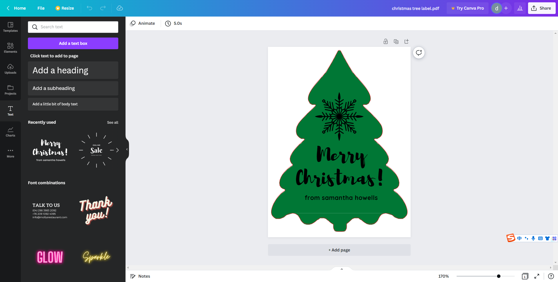 How to Print Christmas Tree Labels? – MUNBYN Help Center