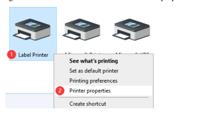 Sharing Lable Printer over the Network(Windows) – MUNBYN Help Center