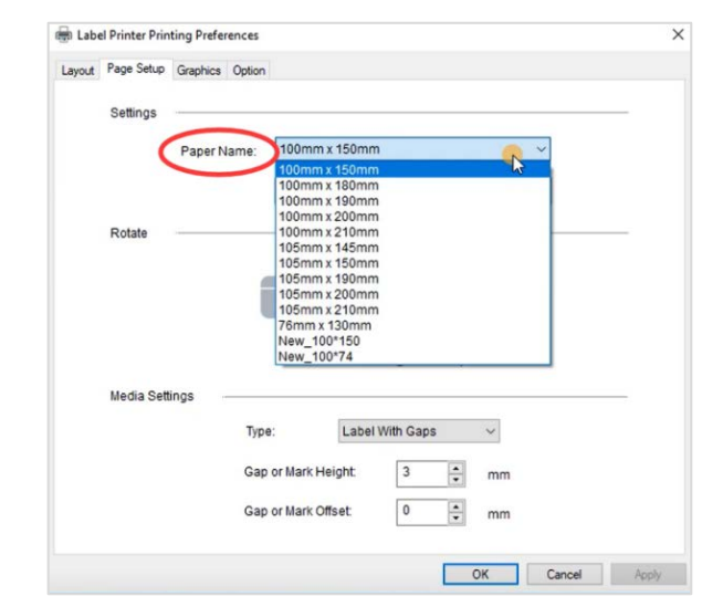 Skipping labels or continuously feeding – MUNBYN Help Center