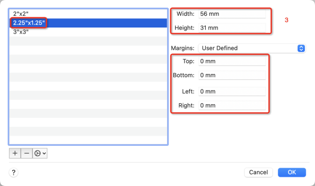 How to create a new customized label size? – MUNBYN Help Center