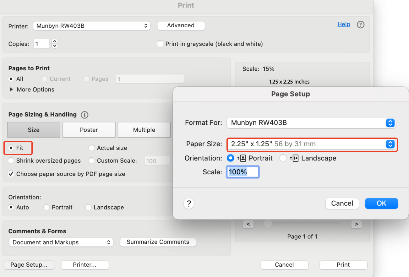 How to create a new customized label size? – MUNBYN Help Center