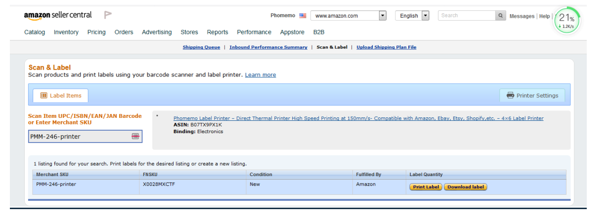 Printing FBA Product ASIN Labels – MUNBYN Help Center